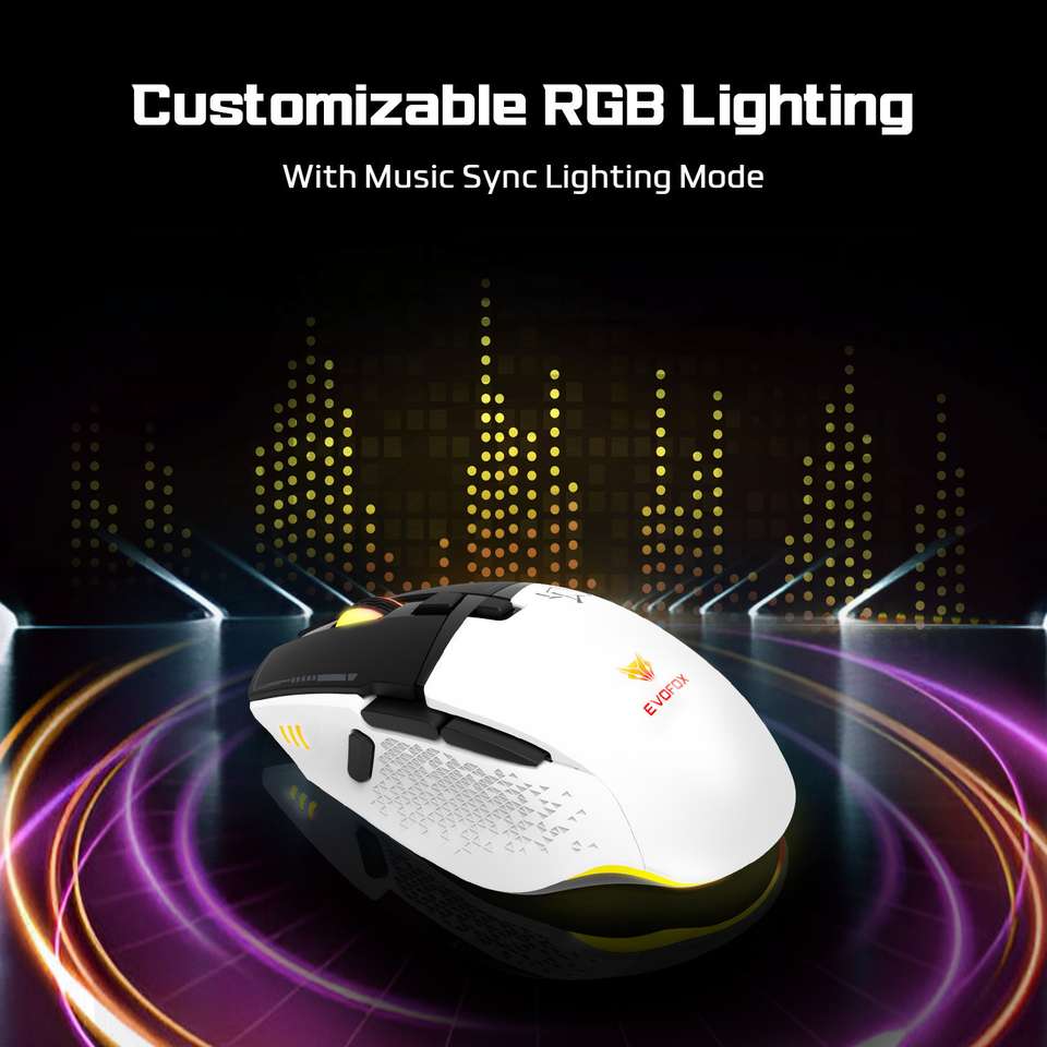EVOFOX Phantom 2 Programmable Wired Ambidextrous Optical Gaming Mouse ...