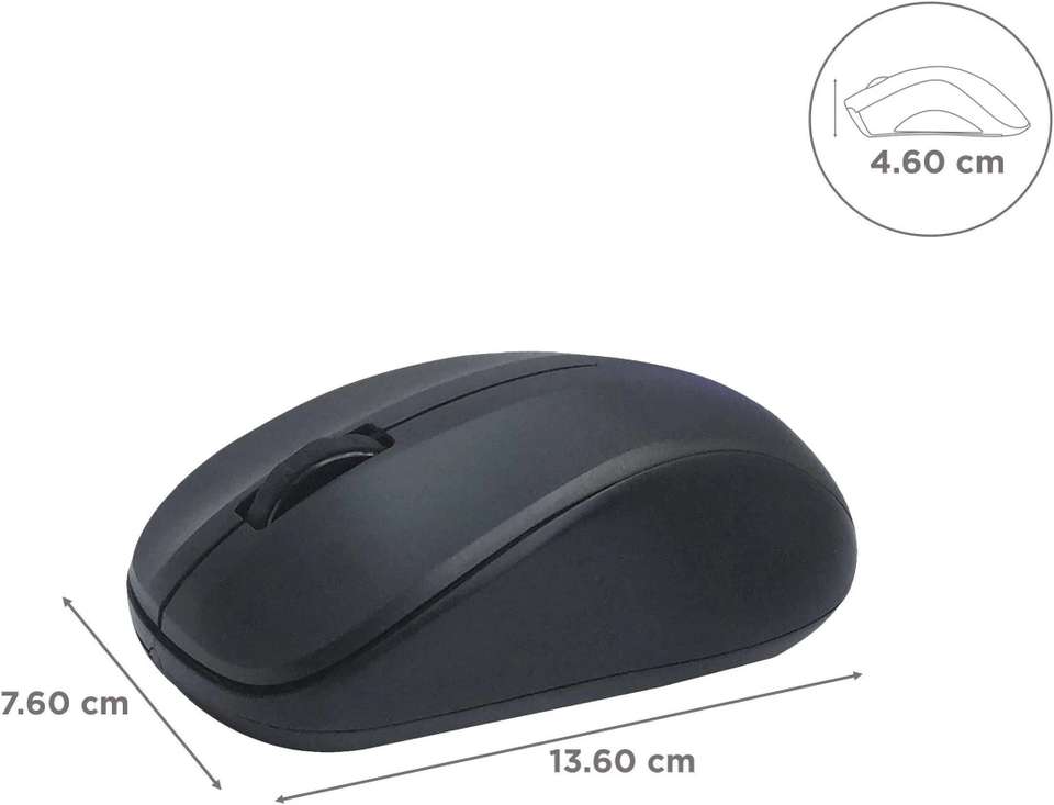 HP S500 Wireless Ambidextrous Optical Mouse with Bluetooth - HP ...
