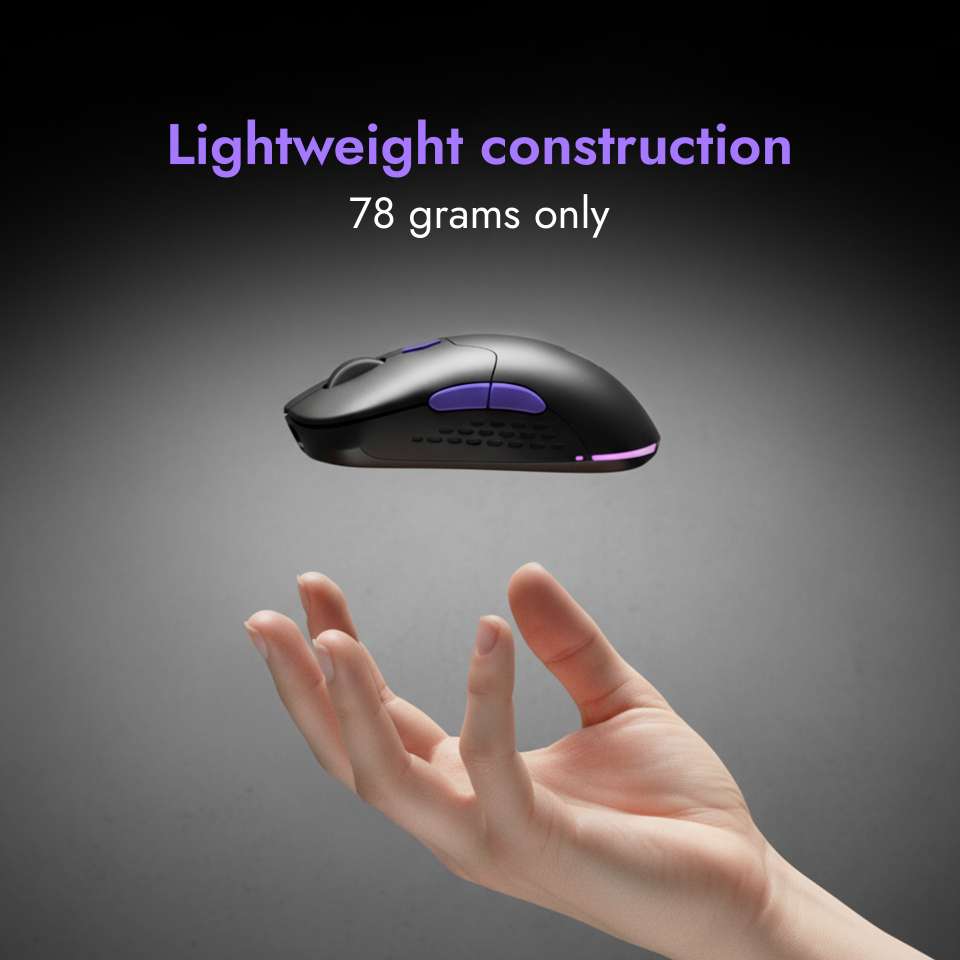 Kreo Chimera V2 Ambidextrous Optical Gaming Mouse RGB Hot-Swappable ...