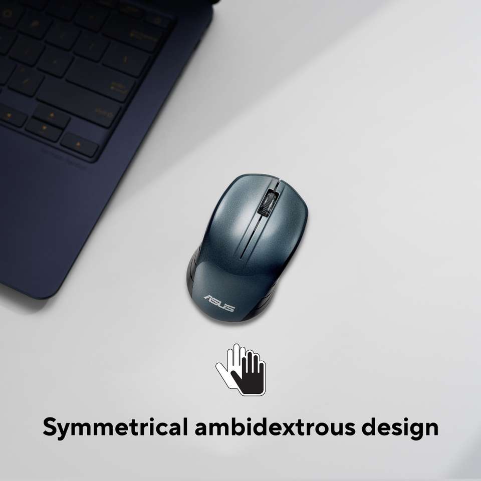 ASUS WT200 Ambidextrous Optical Mouse Runs on 1 AA Battery- upto 15 ...