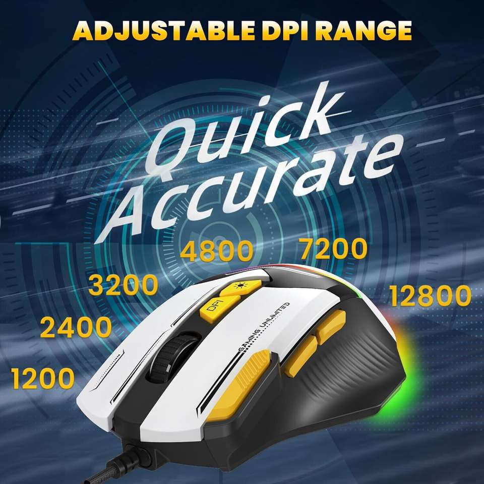 Ant Esports GM333 RGB Wired High End Optical Ergonomic Gaming Mouse ...