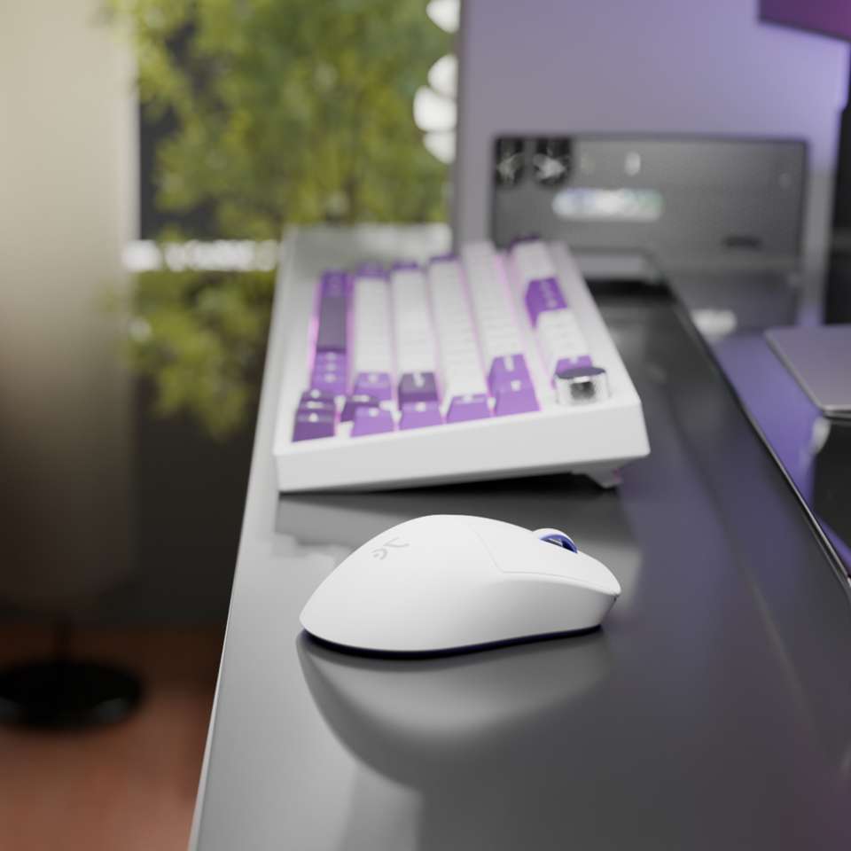 Kreo Anzu Ultralight Ambidextrous Optical Gaming Mouse for PC, 12000DPI ...
