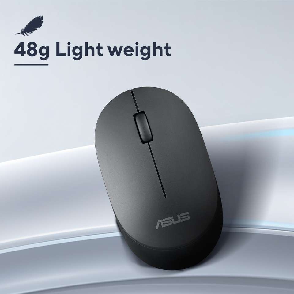 ASUS Bluetooth Silent Mouse MW105, 1600 DPI, Upto 3 Device Support ...