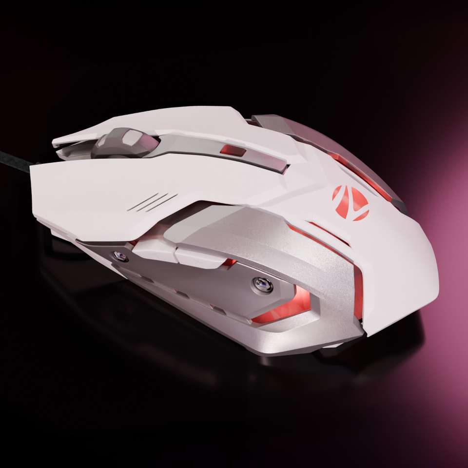 ZEBRONICS Transformer M Wired Ambidextrous Optical Gaming Mouse Premium ...