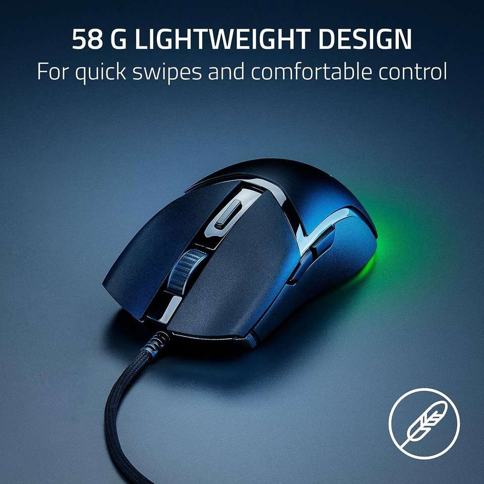 Razer RZ01-04650100-R3M1/Gen-3 Chroma RGB Lighting 8500 DPI Optical ...