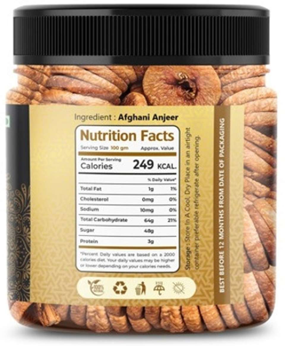 Get Fresh Afghani Anjeer 1kg | Soft and Juicy Figs | Rich in Fiber and ...
