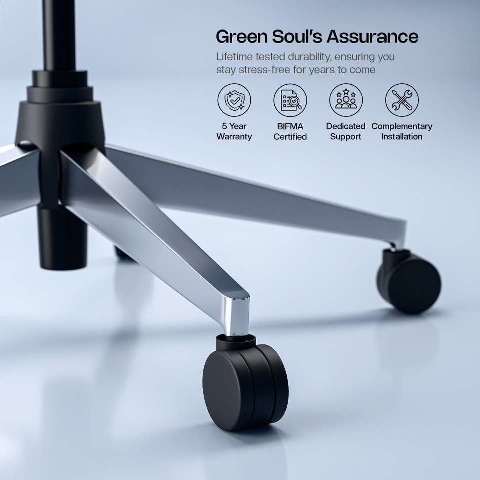 GREEN SOUL Jupiter Pro High Back Ergonomic| Intelli-Adapt Recline ...