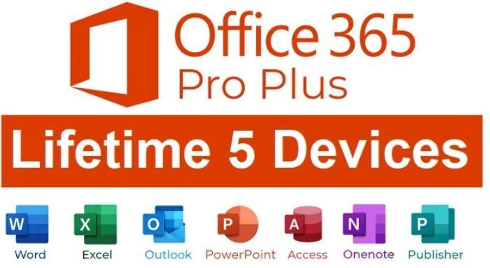 MICROSOFT Office 365 Professional Plus (5 Users/PC, Lifetime Validity) - MICROSOFT : Flipkart.com