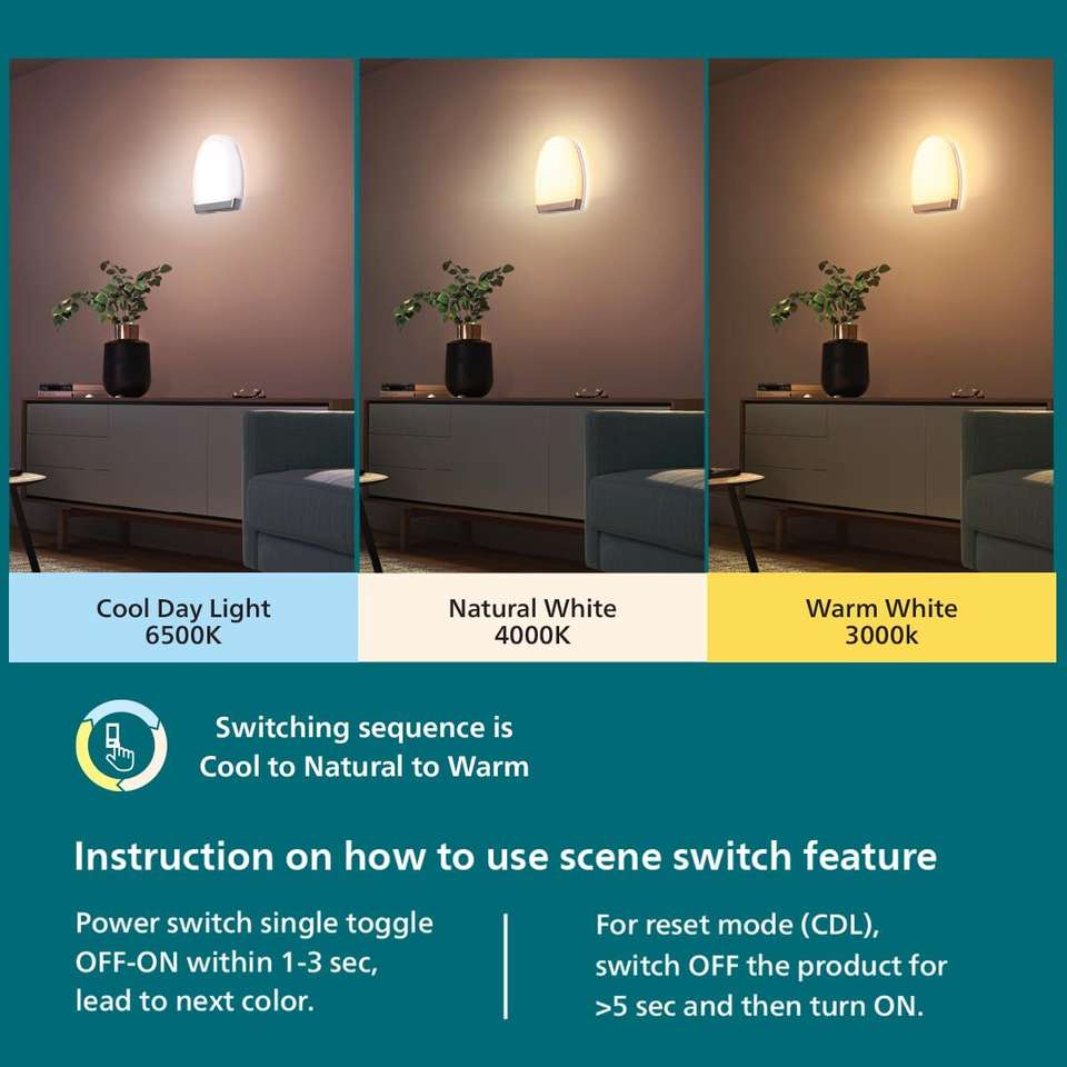 PHILIPS DAWN wall Gold 3in1 12W Gate Light Outdoor Lamp Price in India ...
