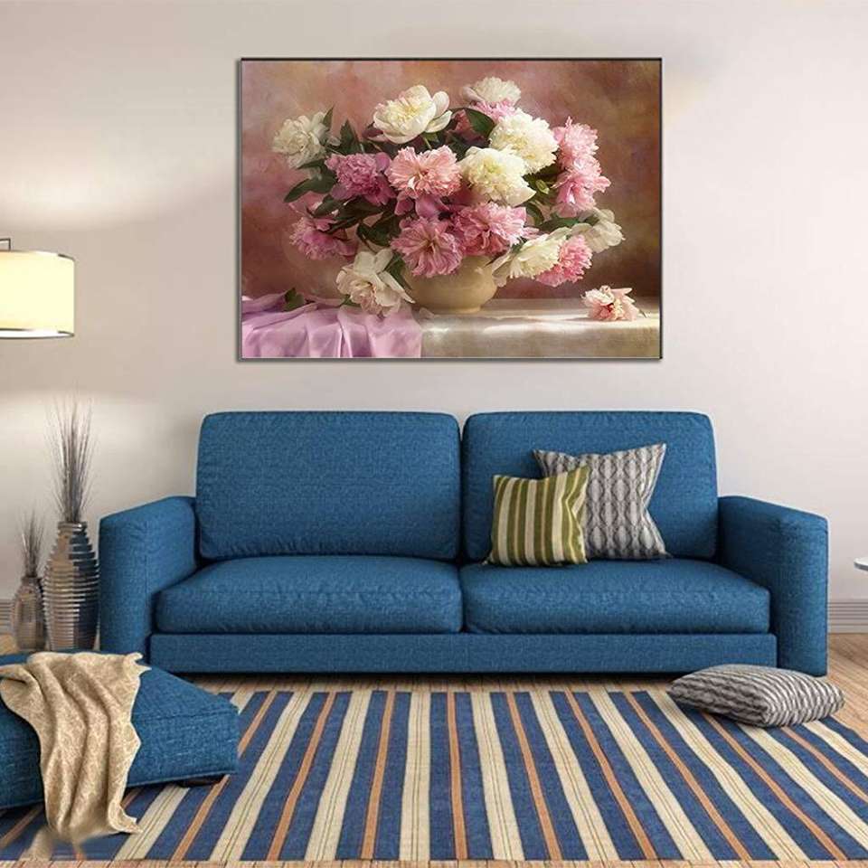 TRINGDOWN Natural Colors 15 inch x 5 inch Painting Price in India - Buy ...