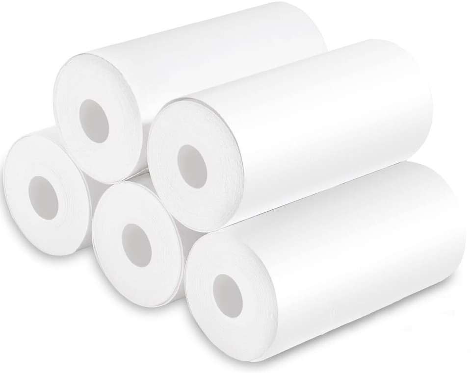 Zokio KIDS Camera Thermal Paper Rolls, Photo Printer Refill Paper Roll ...