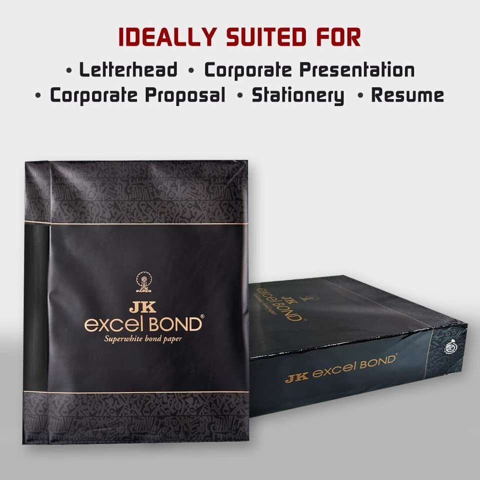 Flipkart.com | JK PAPER Excel Bond | 500 Sheets (Per Packet) Unruled A4 ...