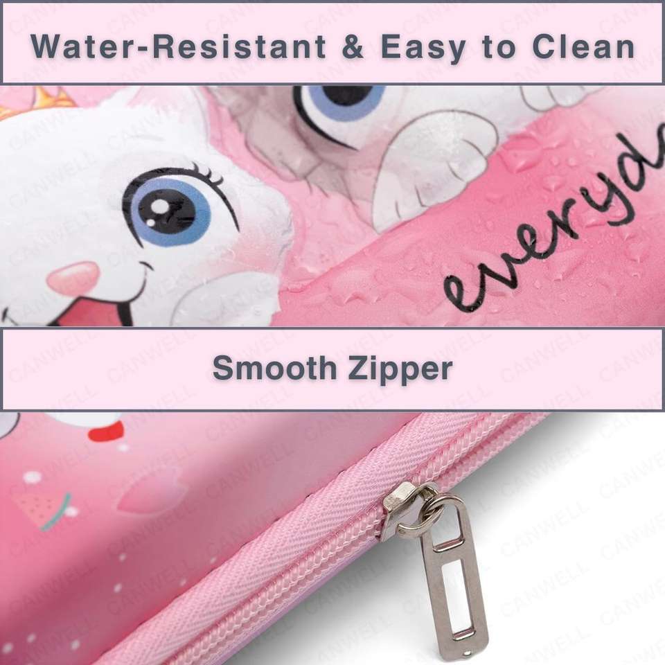 Flipkart.com | Givni Mart 3D Pink Cat Embossed Pencil Pouch for Kids ...