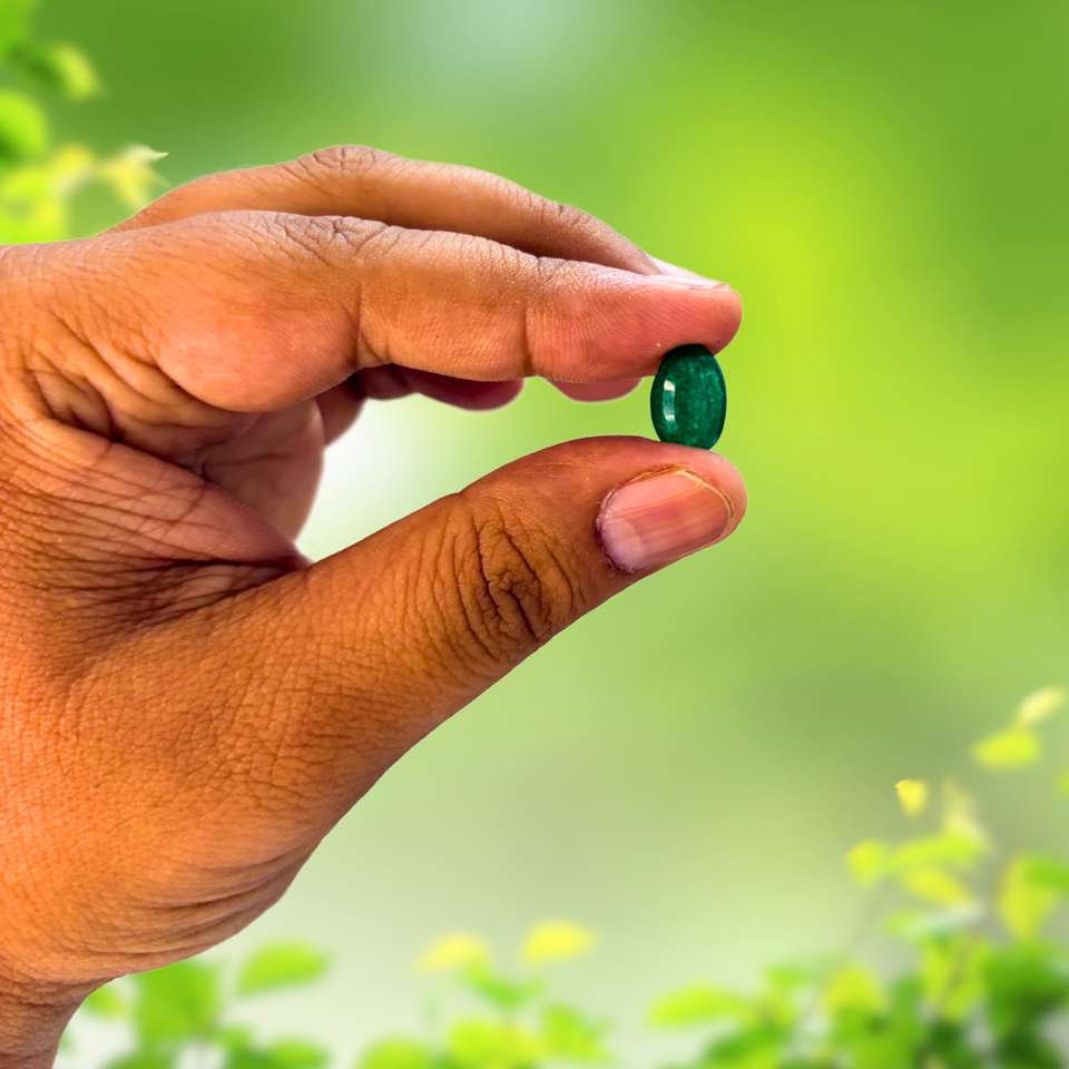 SIDHBALI RATAN & RUDRAKSH Natural Panna Stone | Certified Emerald ...