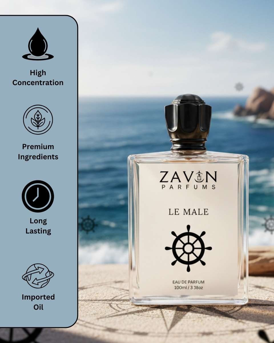 Buy Zavon Parfums Le Male Perfume | Long Lasting Fragrance | Aromatic ...