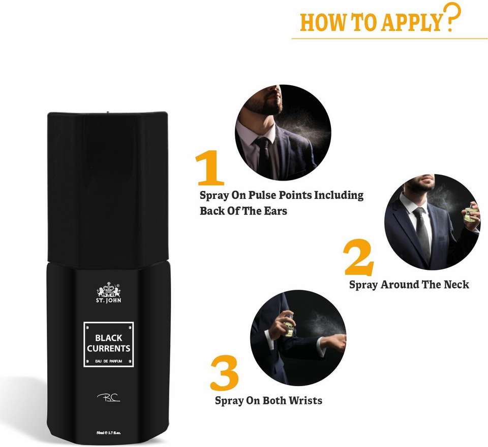 Buy ST-JOHN Black Current Fragrance 10ml Pocket Friendly Long Lasting ...