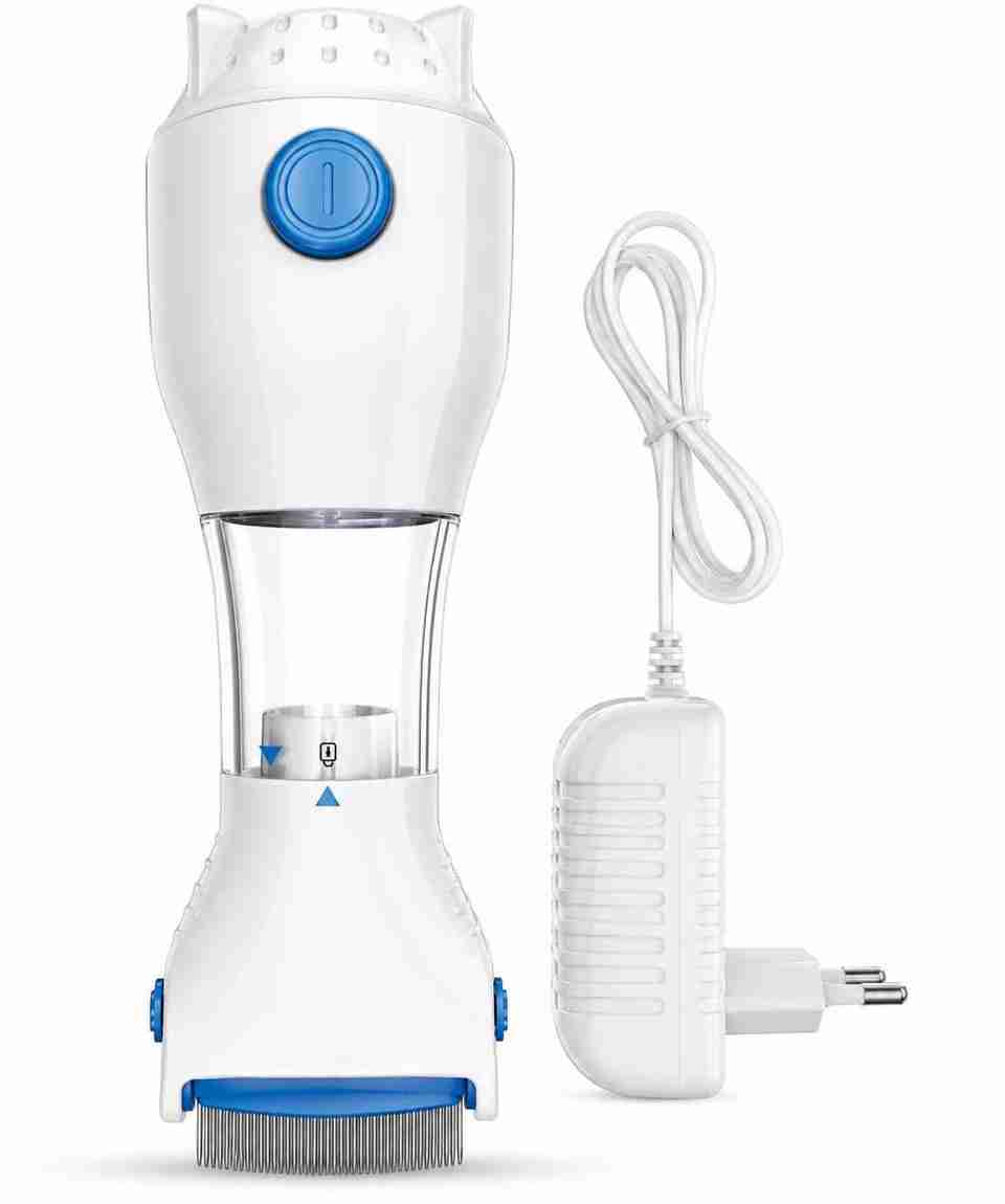 KDR NEXA Pet Grooming Flea and Lice Removal Comb with Collection ...