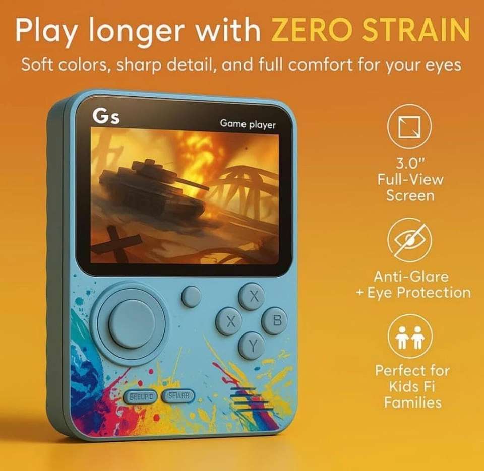 G5 500 In1 Colorful Handheld Mini Retro Game Box Also Connect with TV ...
