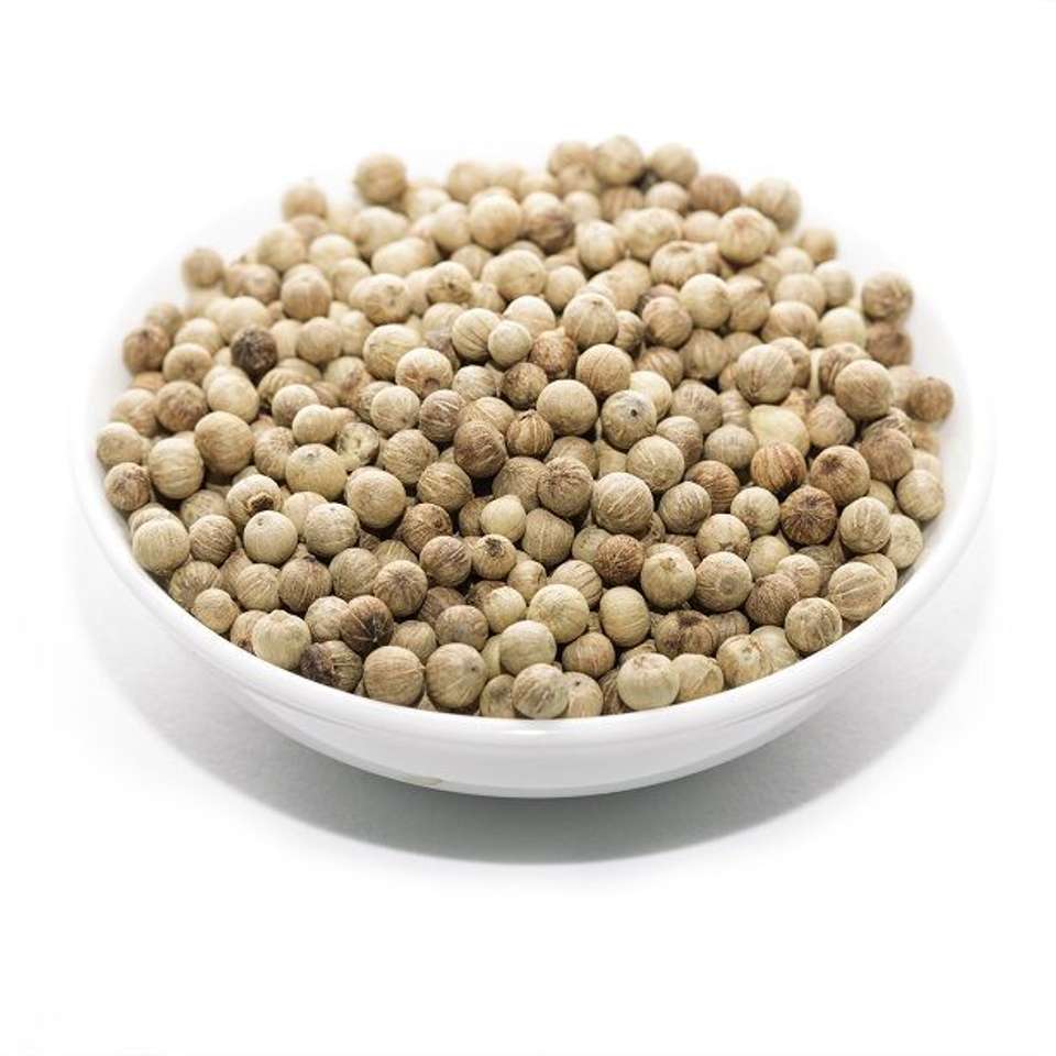 Roods Fresh Pure Natural Whole White Peppercorn (Safed Mirch Sabut ...