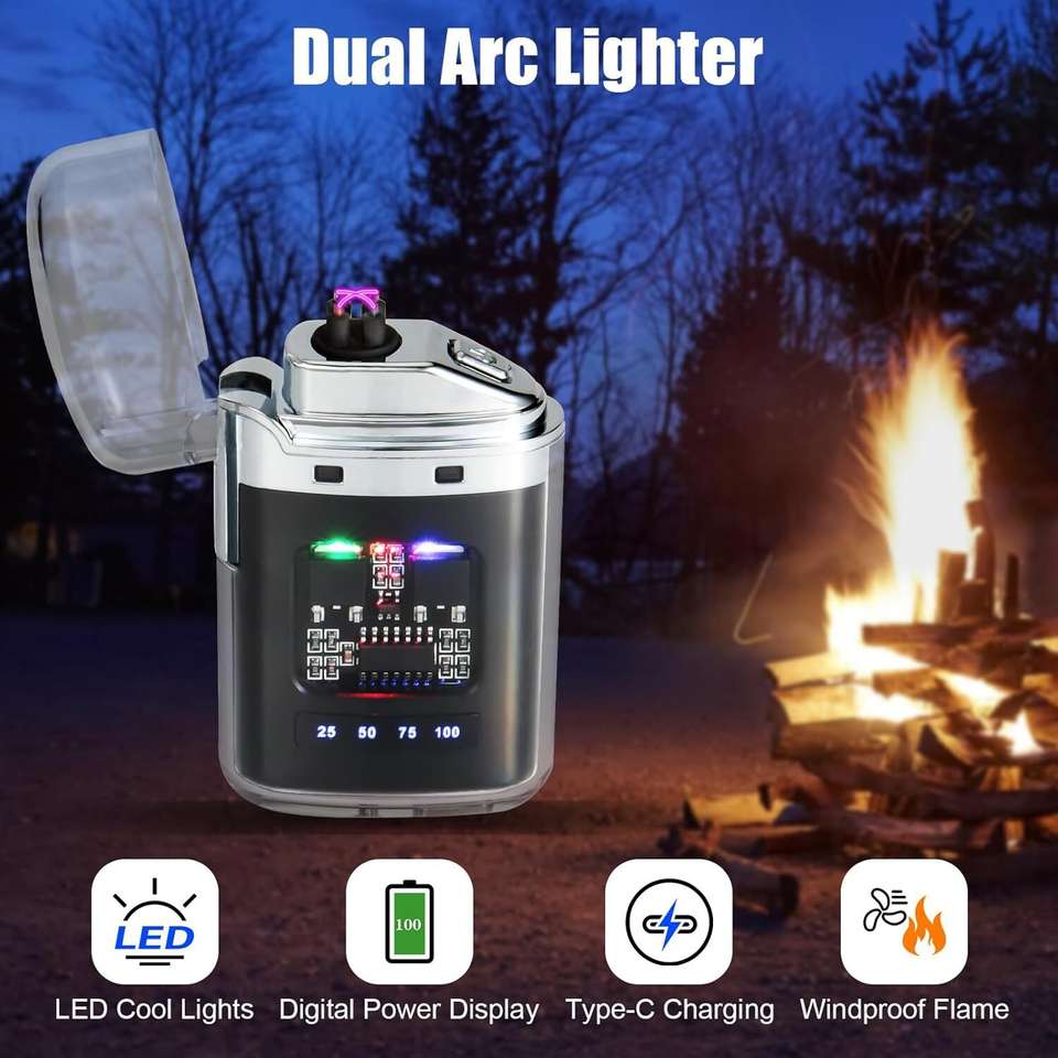 Gadget Deals Type c Rechargeable-Cigarette lighters for Men |Electric ...