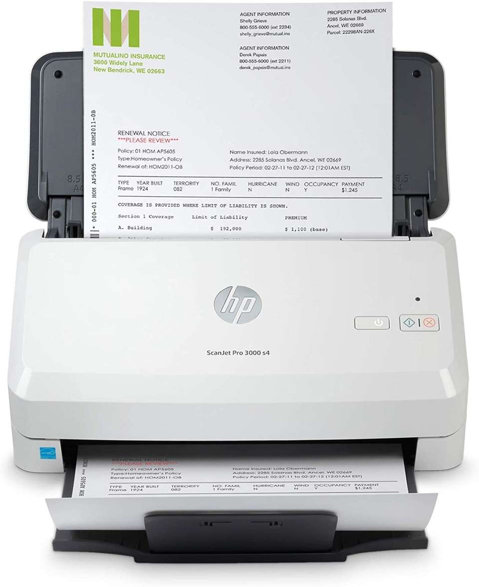 HP 3000S4 ScanJet Pro 3000 s4 Sheet-feed Scanner - HP : Flipkart.com