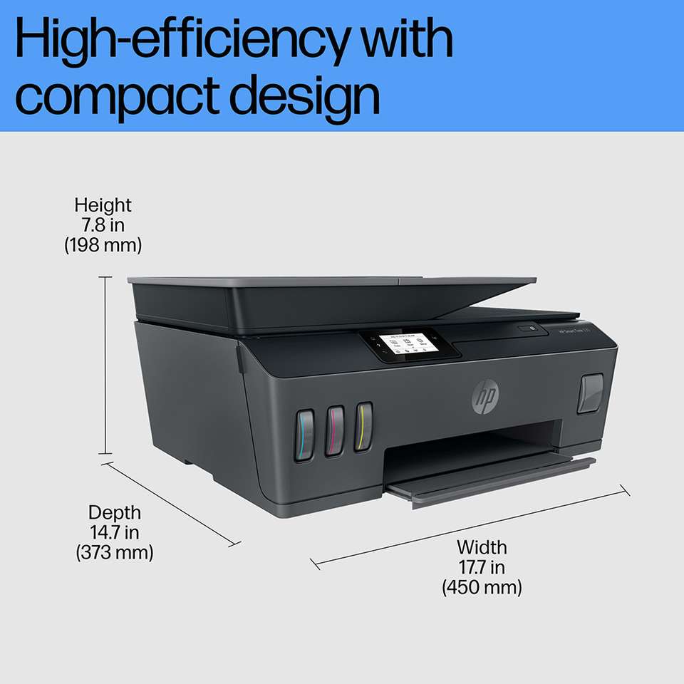 HP Smart Tank 530 All-in-one Multi-function WiFi Color Ink Tank Printer ...