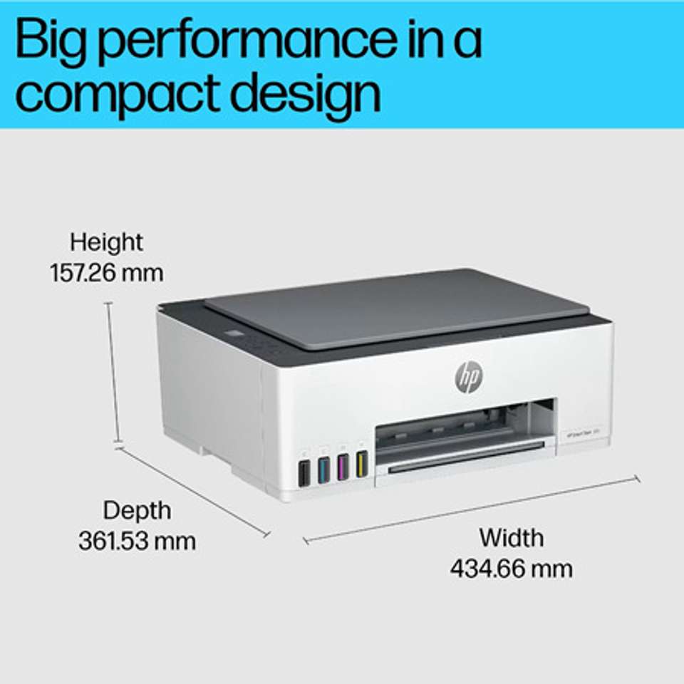 HP Smart Tank All In One 580 Multi-function WiFi Color Ink Tank Printer ...