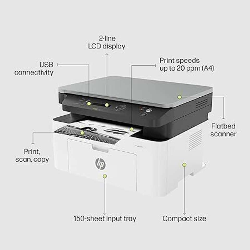 HP LASER MFP 1188A Multi-function Monochrome Laser Printer - HP ...