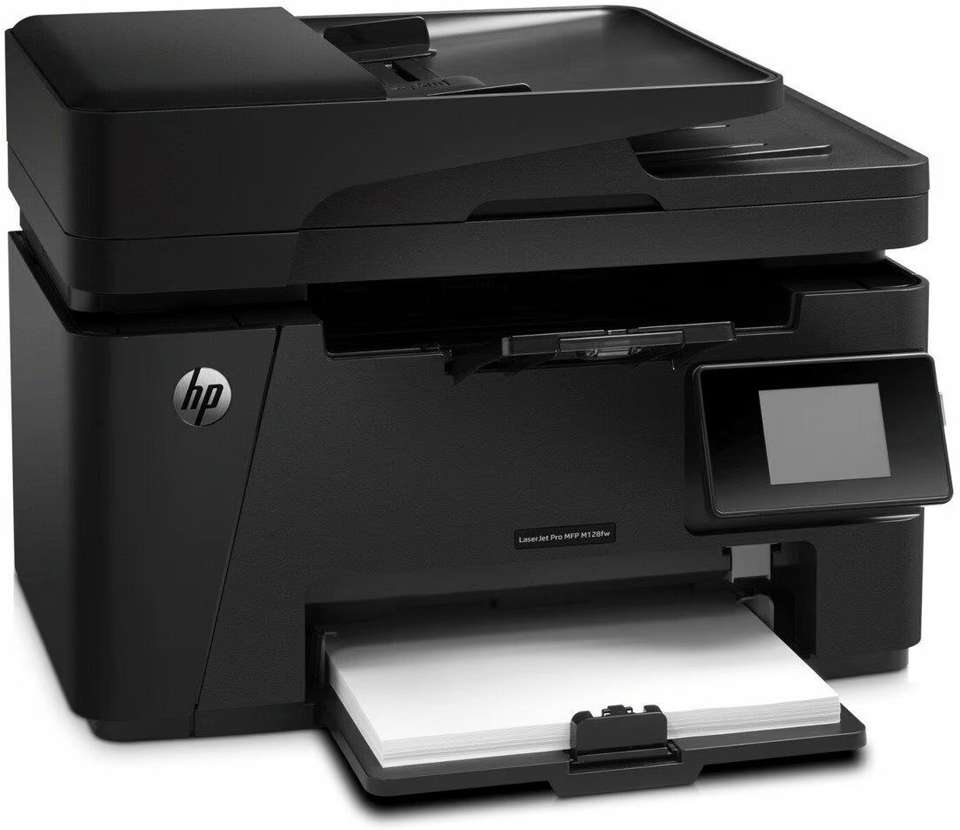 HP LaserJet Pro MFP M128fw Multi-function Monochrome Laser Printer - HP ...