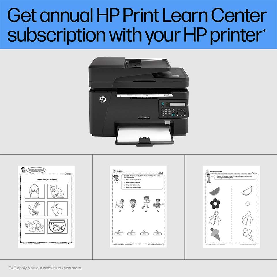 HP LaserJet Pro MFP M128fn Multi-function Monochrome Laser Printer - HP ...