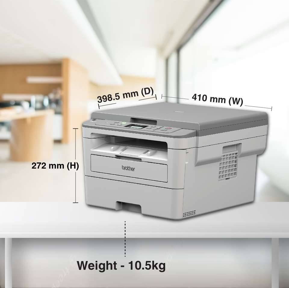 brother DCP-B7500D Multi-function Monochrome Laser Printer with Auto ...