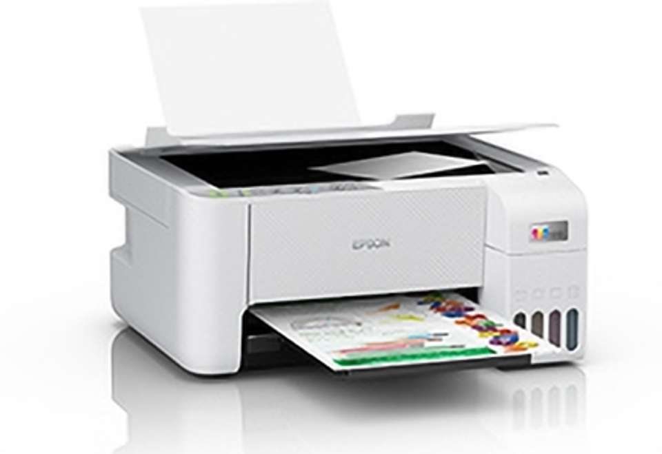 Epson Ecotank L3256 Wi-Fi Inktank Printer, White Multi-function WiFi ...
