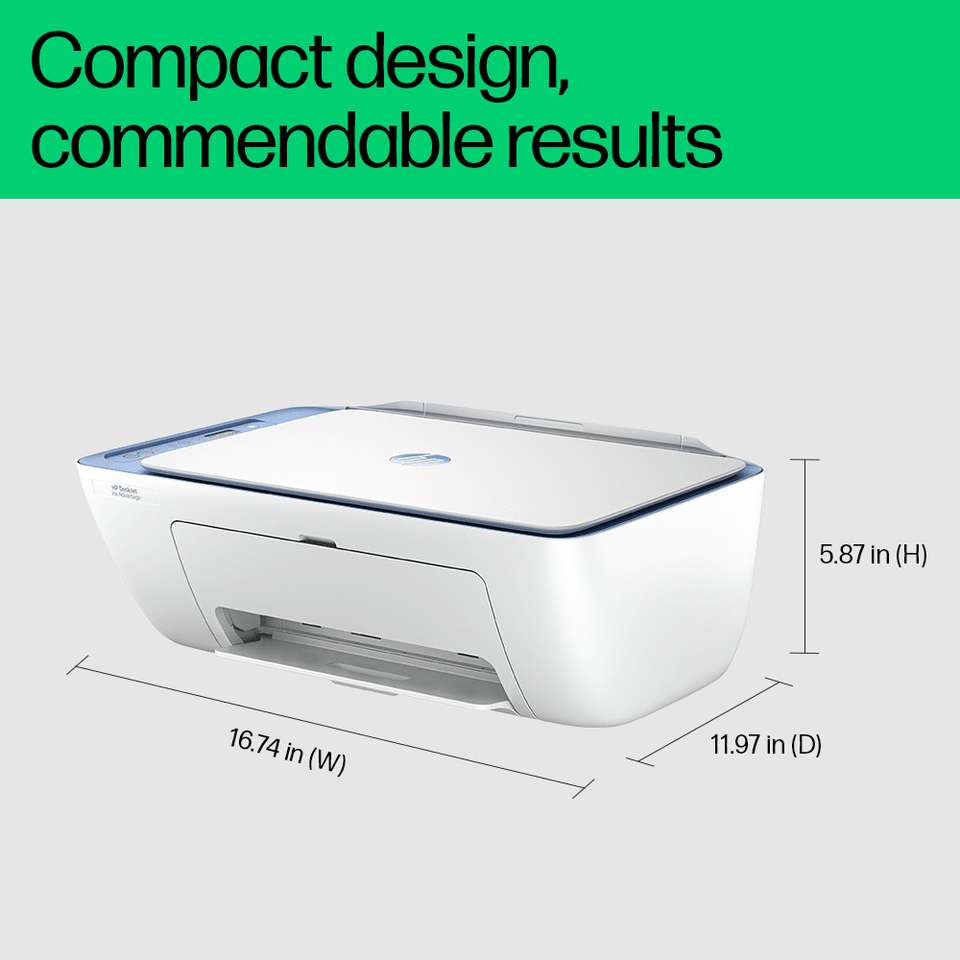 HP DeskJet Ink Advantage 2878 All-in-One Multi-function WiFi Color ...