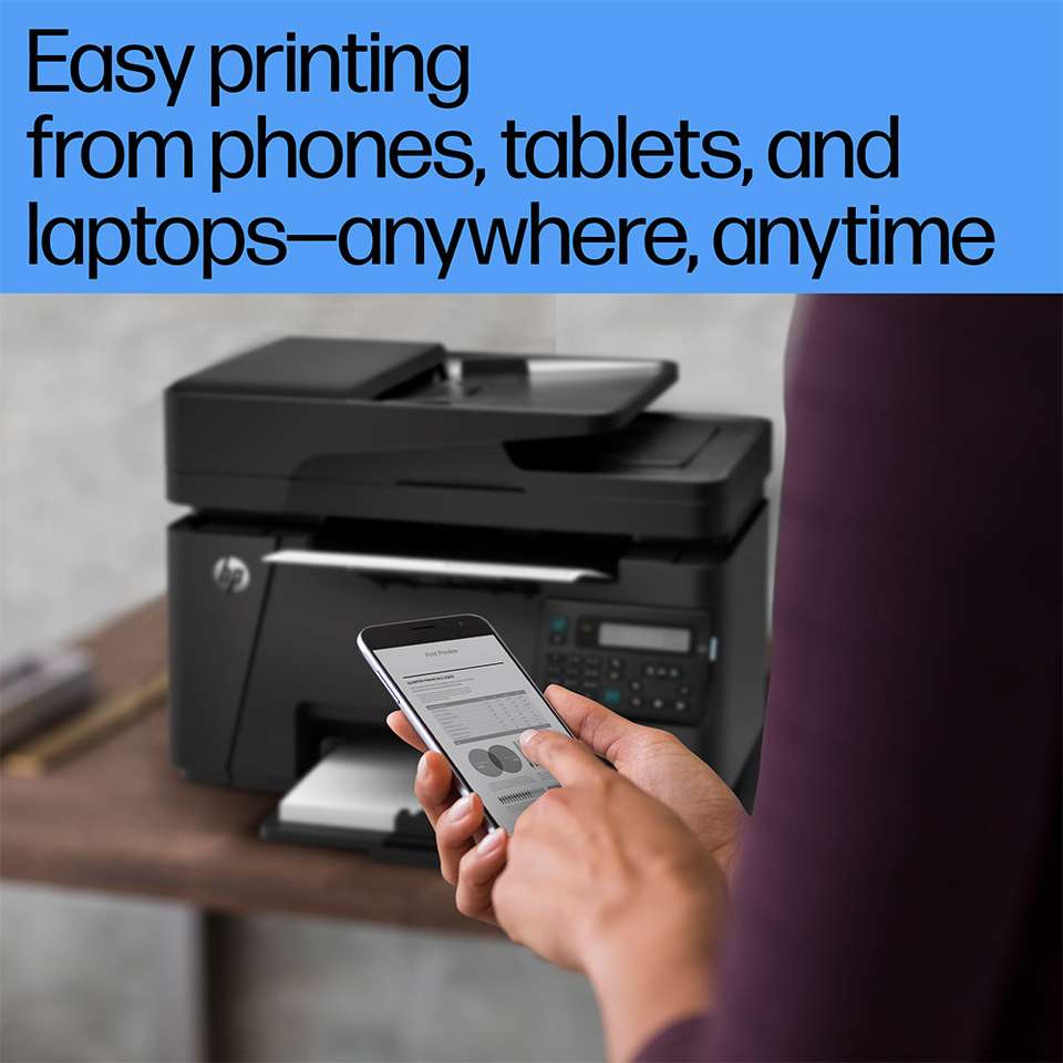 HP LaserJet Pro MFP M128fn Multi-function Monochrome Laser Printer - HP ...
