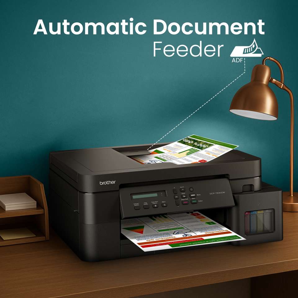 brother DCP-T830DW Multi-function WiFi Color Ink Tank Printer ...