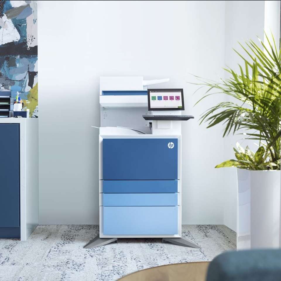 HP LaserJet Managed MFP E78635dn Multi-function Color Laser Printer ...