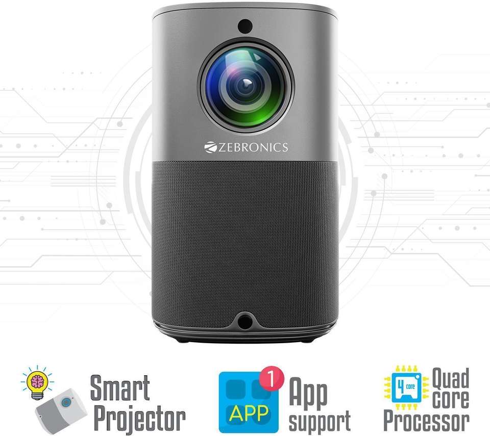 ZEBRONICS ZEB-PIXAPLAY 18 (8200 lm / Remote Controller) Portable with ...