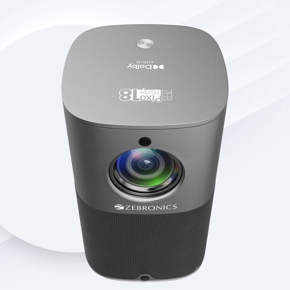 ZEBRONICS ZEB-PIXAPLAY 18 (8200 lm / Remote Controller) Portable with ...
