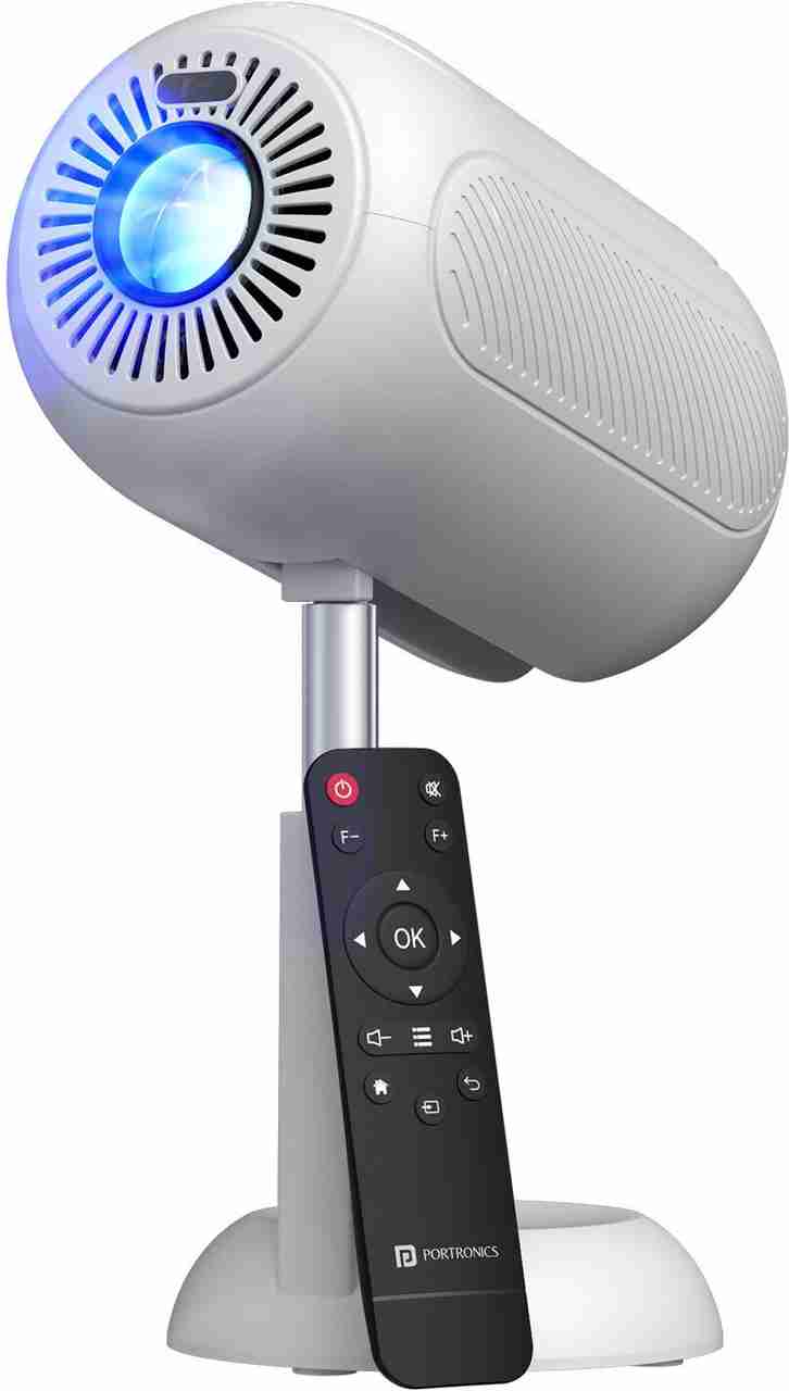 Portronics BEEM 540 4K Ultra HD Support, 4000 Lumens, Wi-Fi, Bluetooth ...
