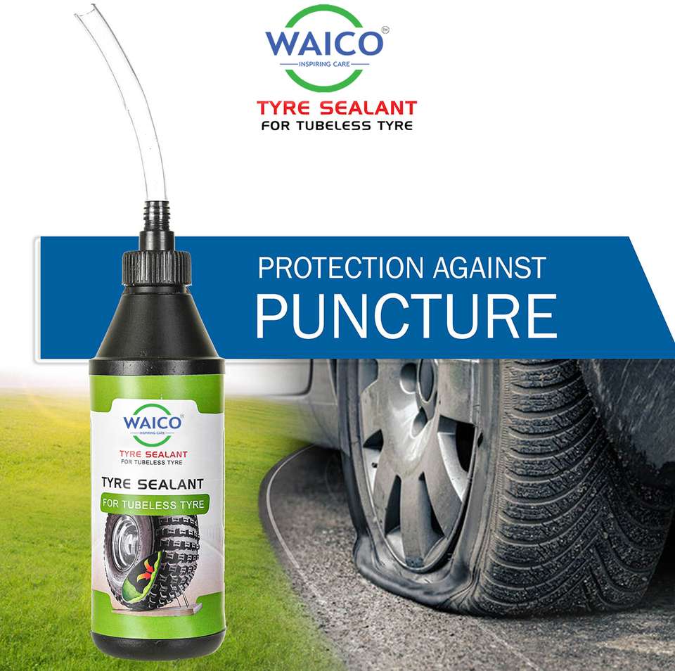 WAICO Tubeless Tire Sealant 350mL Anti Puncture Liquid Gel for Bike ...