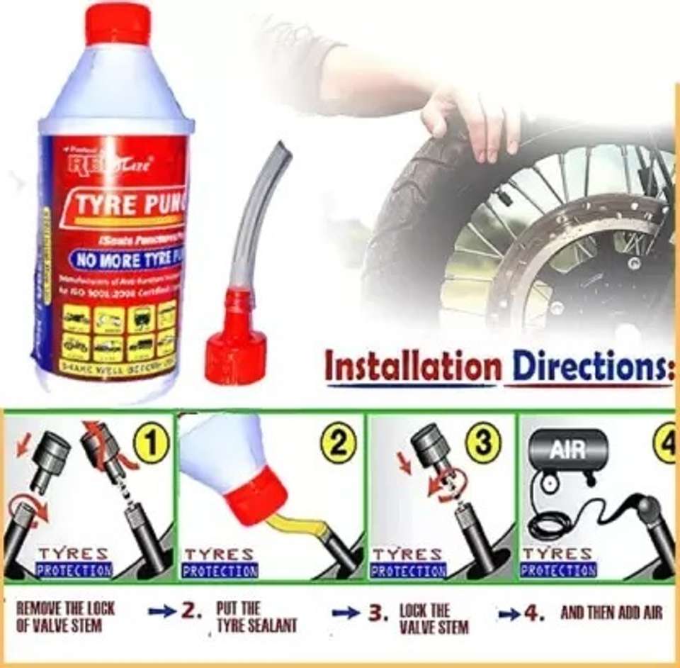Redtize JHFH Tubeless Tire Sealant | Anti Puncture Liquid for Bike ...