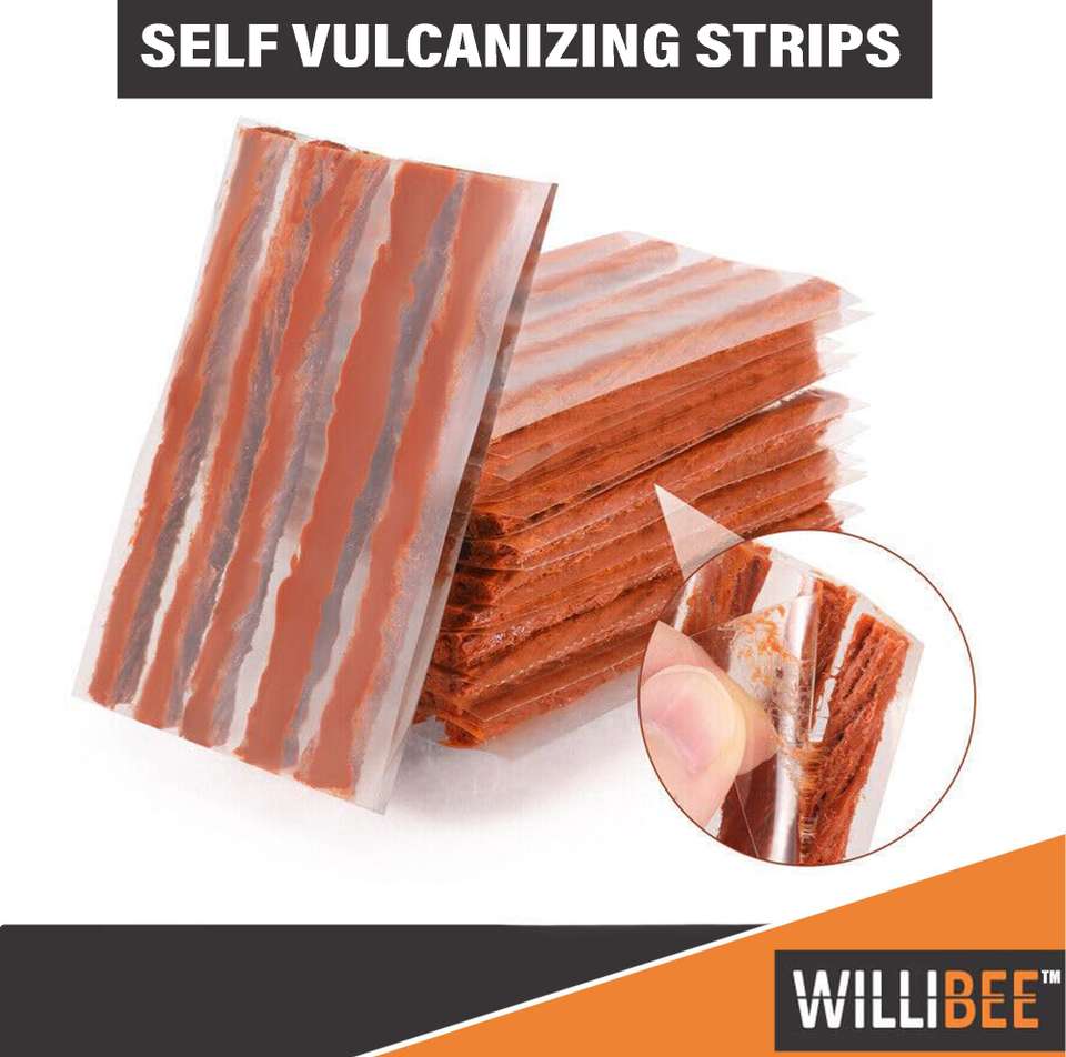 WILLIBEE 7 in 1 Universal S Tubeless Tire Puncher Kit Tyre Puncture Kit ...