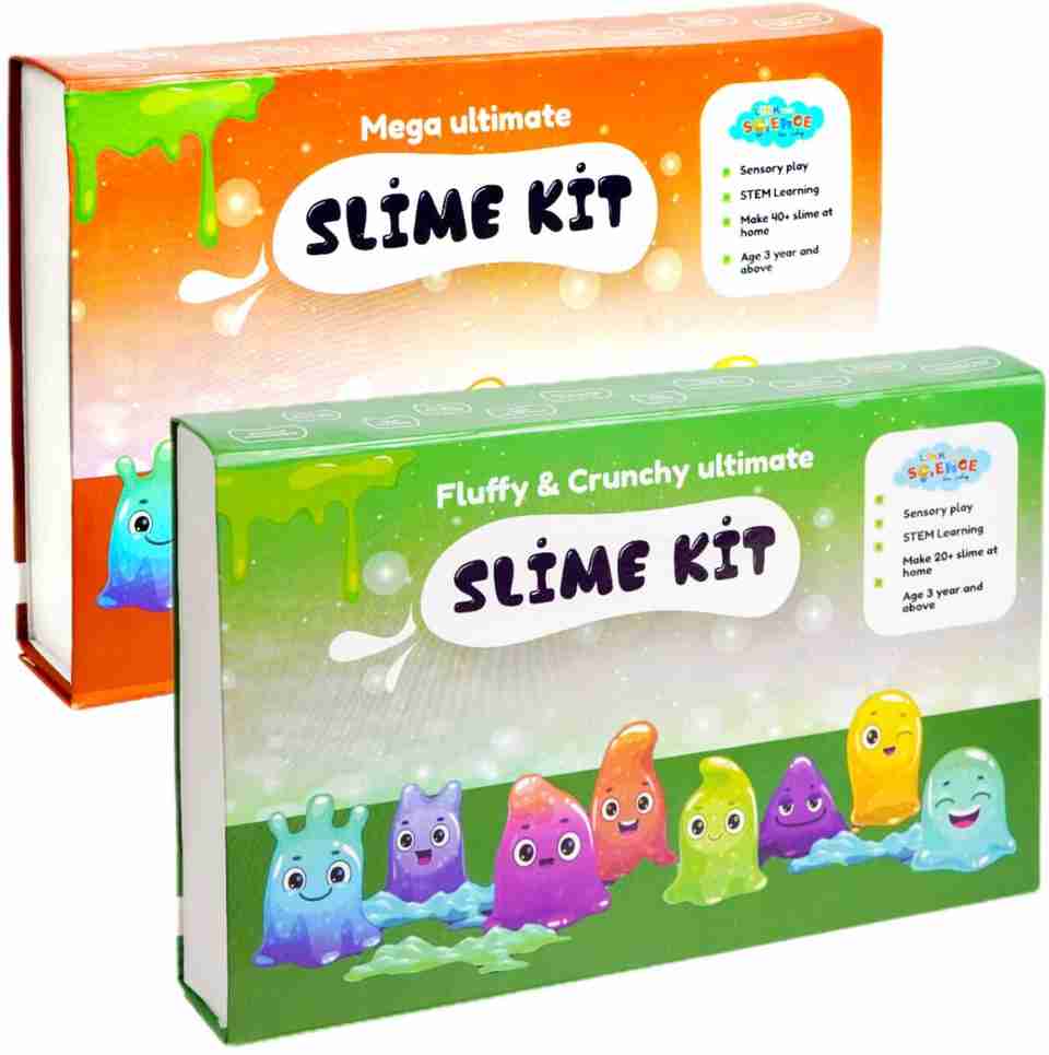 Link With Science 87 Pieces Ultimate Slime Making Kit - Make 45+ Slime ...