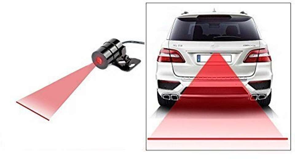 PRTEK Car Keep Distance Hazard Laser Fog LED Light_R122 Radar Detector ...