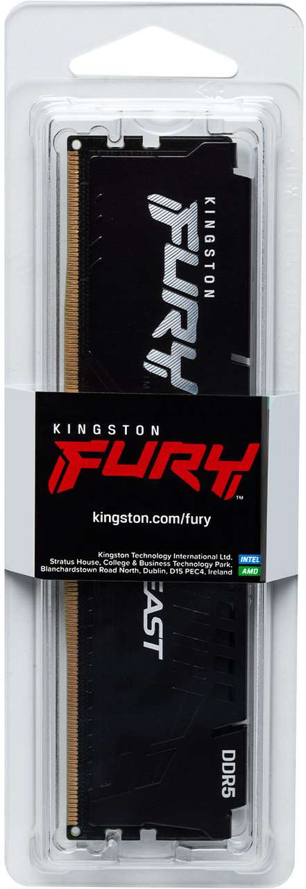 KINGSTON FURY BEAST DDR5 16 GB PC 5200MHz (KF552C40BB-16) - KINGSTON ...