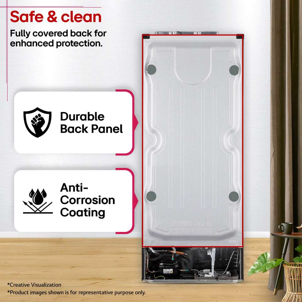 LG 446 L Frost Free Double Door 1 Star Convertible Refrigerator with ...