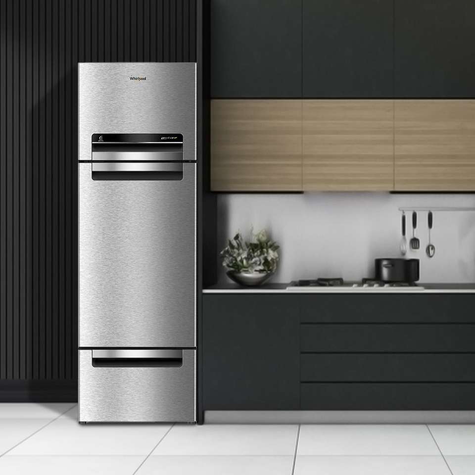 Whirlpool 270 L Frost Free Triple Door Refrigerator with Zeolite ...