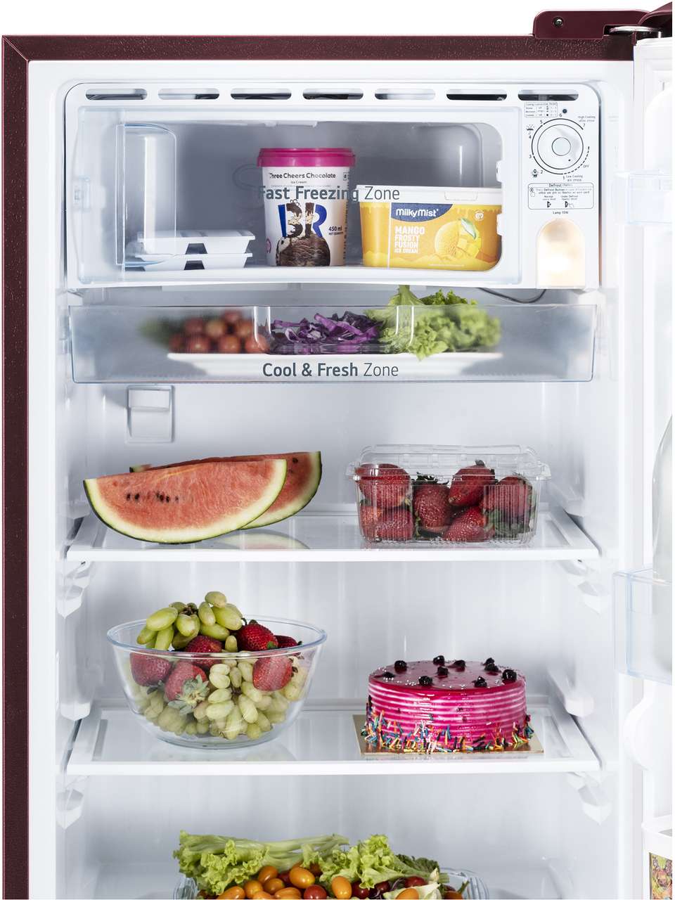 LG 210 L Direct Cool Single Door 5 Star Refrigerator with Base Drawer ...