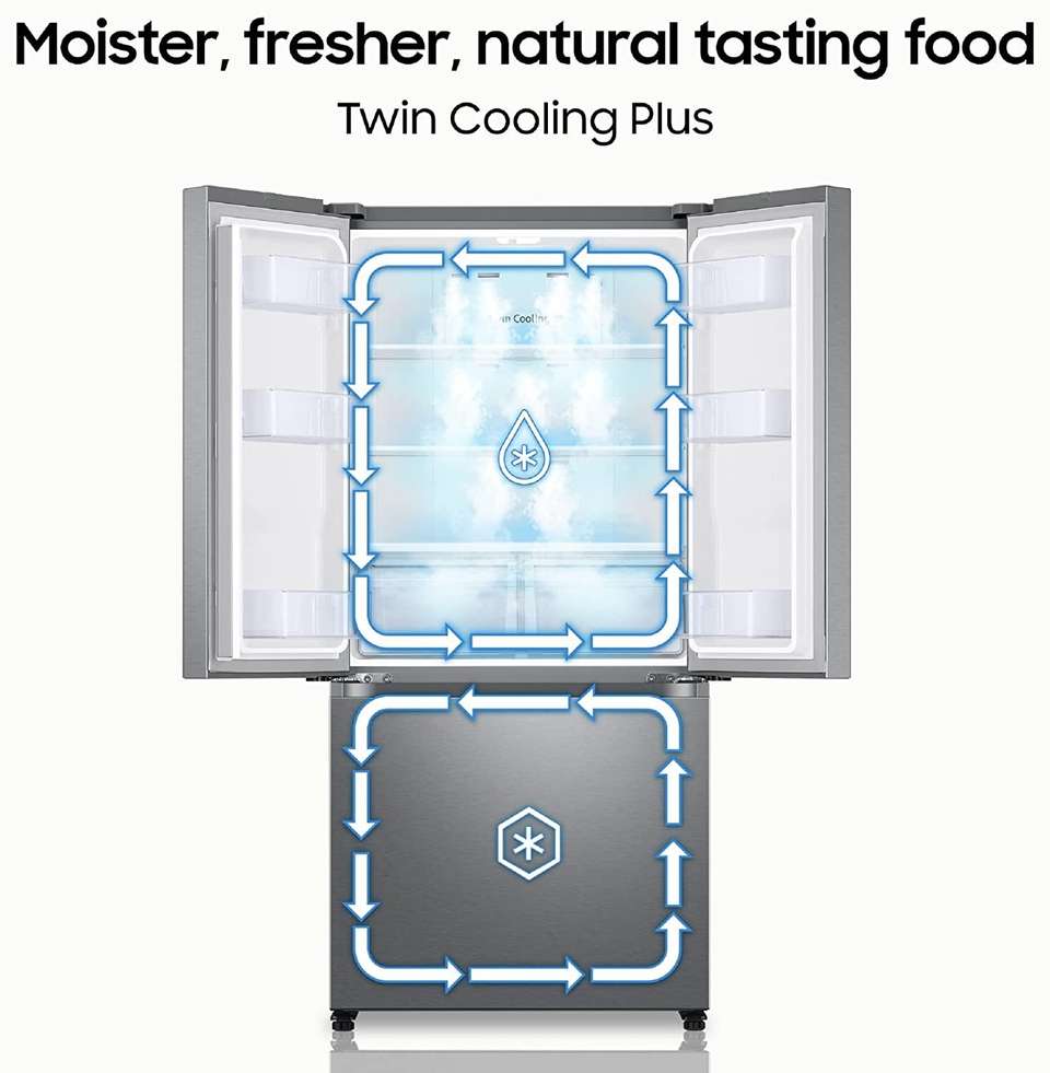 Samsung 550 L Frost Free Side by Side Convertible Refrigerator with ...