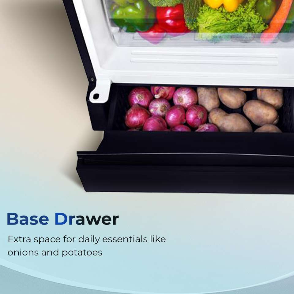 Haier 190 L Direct Cool Single Door 4 Star Refrigerator with Base ...